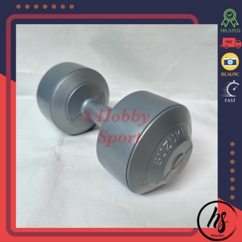 Jual Dumbel Plastik 6 kg Dumbell Suzuki Barbel 6kg Fitness Gym Dambel ...