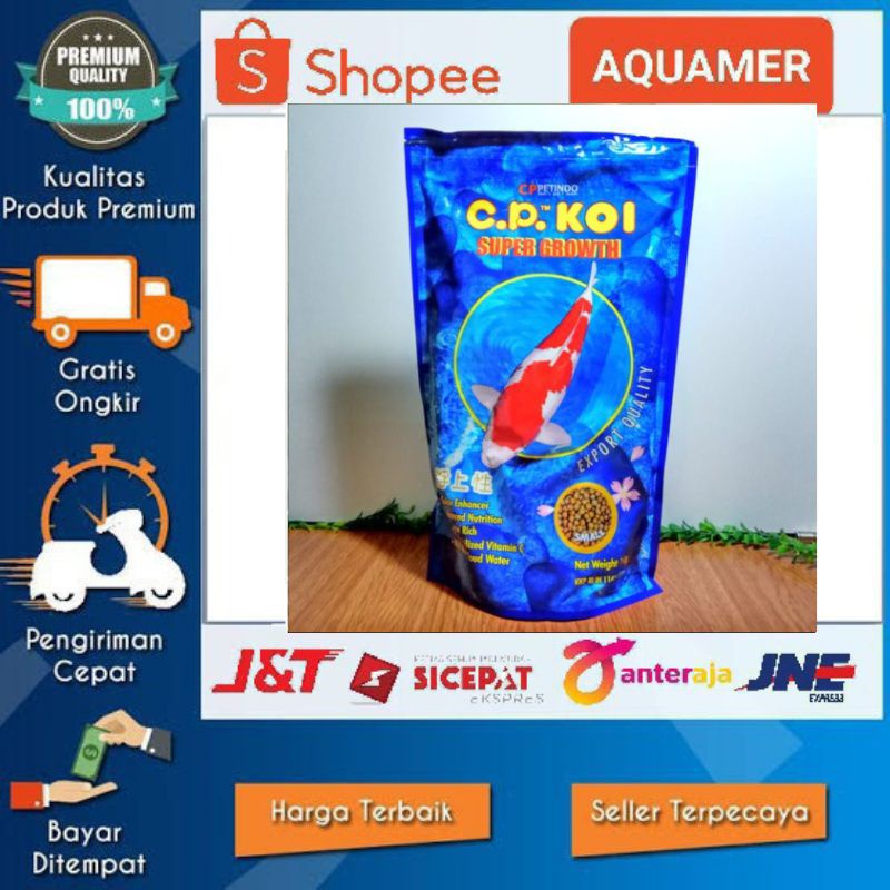 Jual Cp koi super growth / makanan ikan premium kualitas eksport ~ 1 kg ...