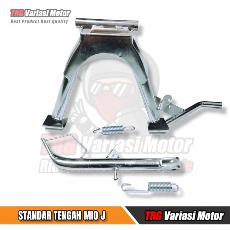 Jual Standar Tengah Mio J Mio GT Ring 17 Set Standar Samping Mio J Silver Chrome TRG High ...