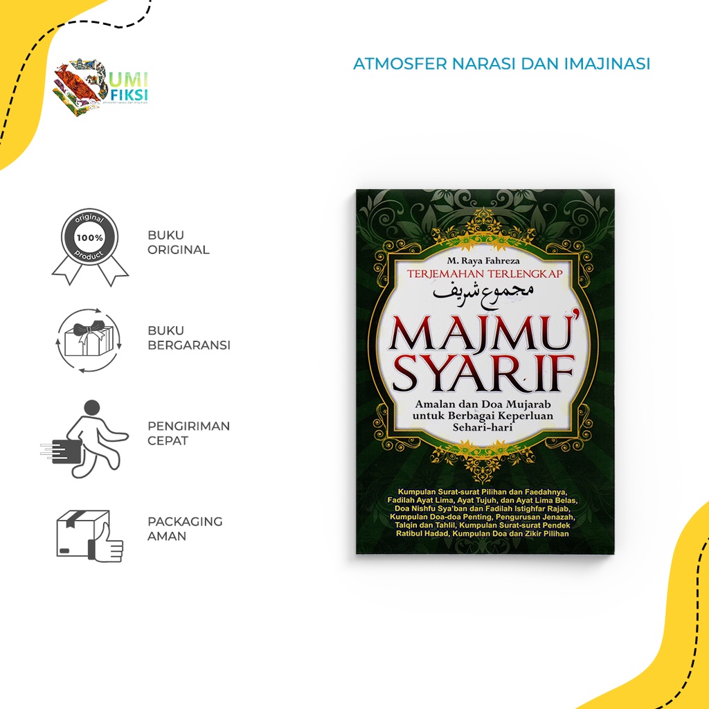Jual Terjemahan Terlengkap Majmu Syarif ; Amalan & Doa Mujarab Untuk ...
