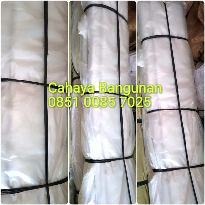 Jual Pot Plastik Cor Bening Transparan Pe Terpal Clear Besar 1 Roll Rol ...