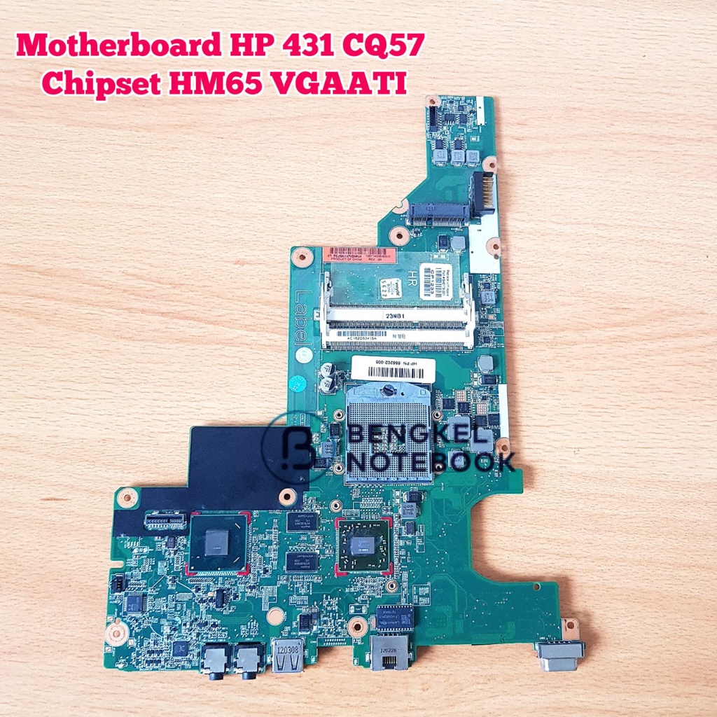 Jual Motherboard HP 431 CQ57 CQ43 Chipset HM65 VGA ATI | Shopee Indonesia