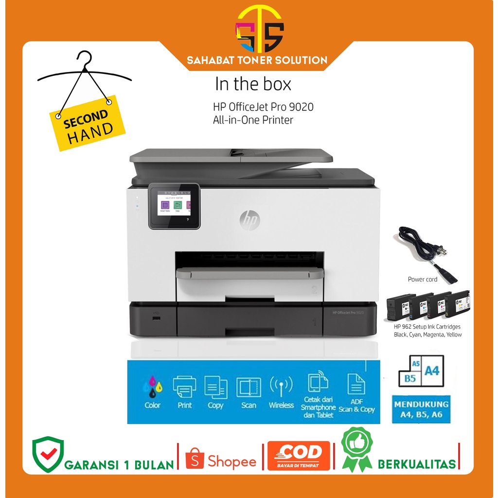 Jual Printer Second berkualitas HP officejet pro 9020 | Shopee Indonesia