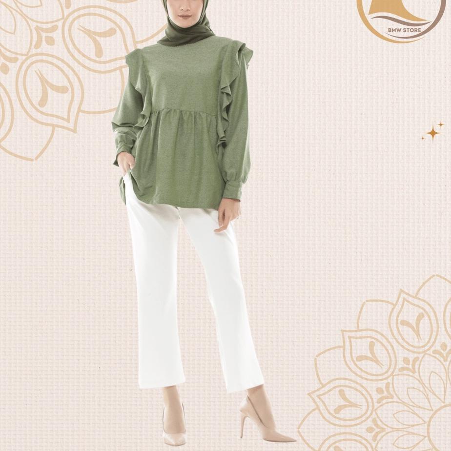 Jual TREND TERKINI Adila Blouse Outfit Pakaian Wanita Dewasa Muslimah ...