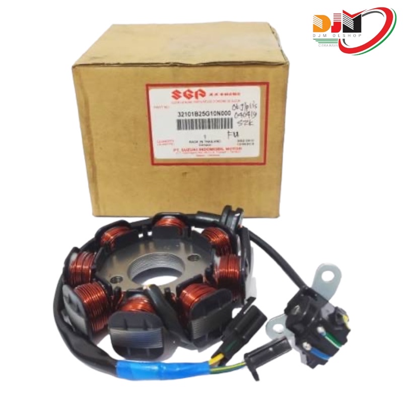 Jual Spull Stator Assy Suzuki Satria Fu150 SGP 32101-25G10-000 | Shopee Indonesia