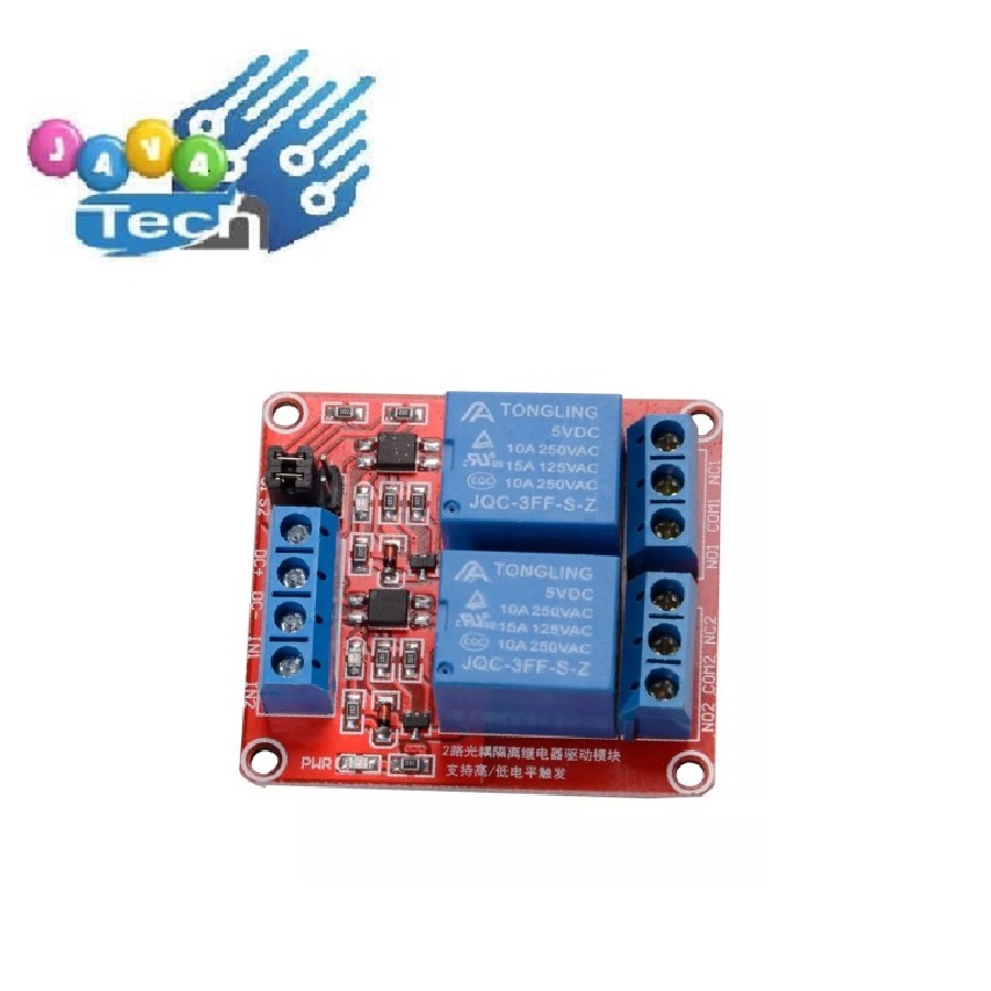 Jual Modul Relay 2 Channel 5V Hi-Lo Input Optocoupler | Shopee Indonesia