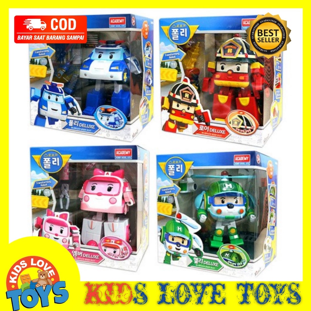 Jual MAINAN ANAK ROBOT BERUBAH MOBIL ROBOT CARR ROBOT PLAY SET 4 PCS ...