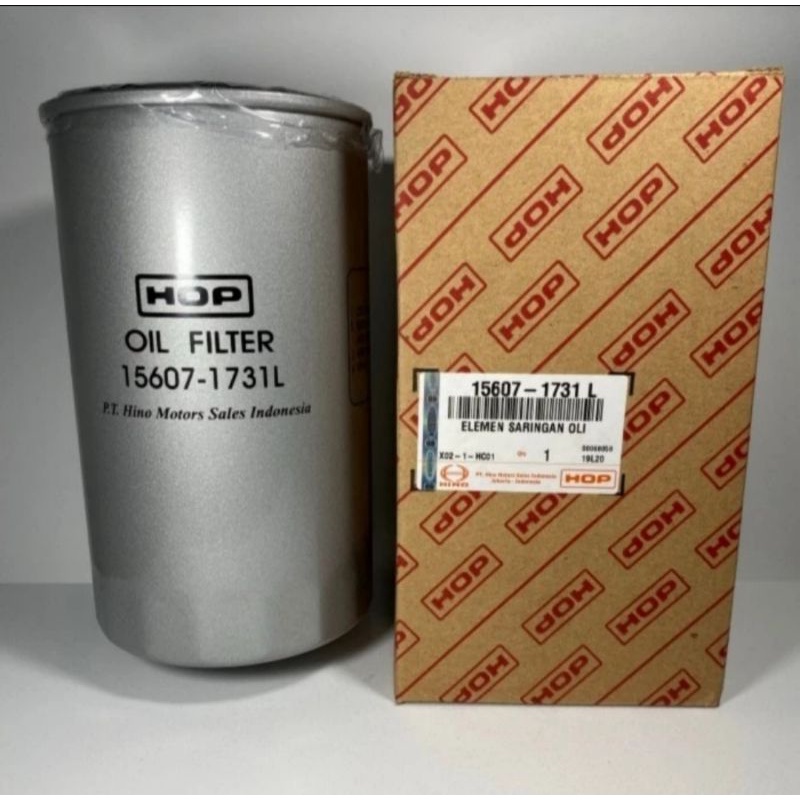Jual SARINGAN OLI 15607-1731L HOP HINO LOHAN 210 HINO FM235 FUEL FILTER ...