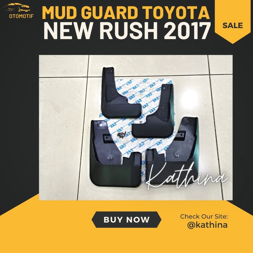 Jual Mud Guard Toyota New Rush 2017 Karpet Pelindung Lumpur Dengan Body ...