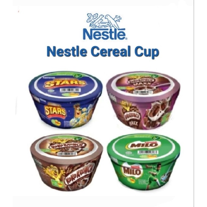 Jual Nestle Cereal Cup / Sereal CUP / Nestle Cup Koko Krunch / Milo ...