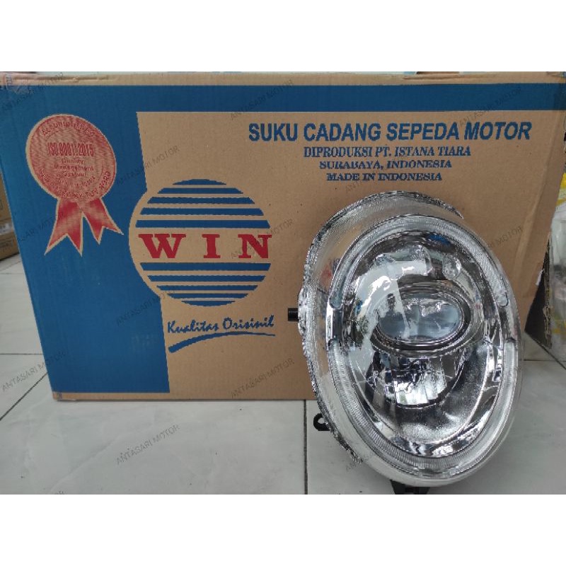 Jual Lampu Depan Scoopy 110 FI ESP + LED 2017 2018 2019 2020 ...