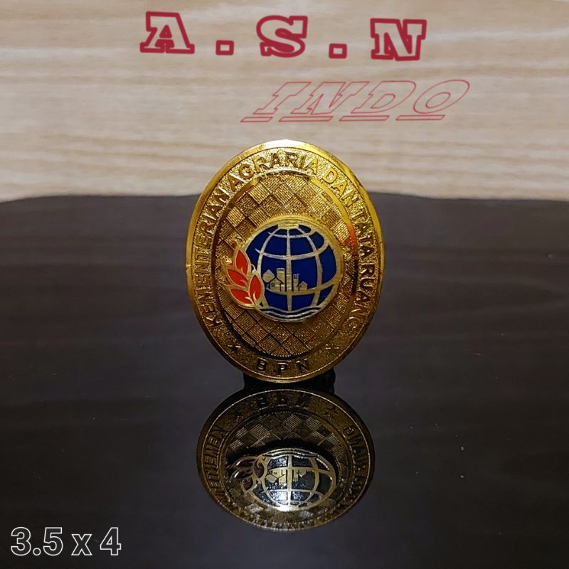 Jual Lencana ATR BPN Pin ATR BPN | Shopee Indonesia