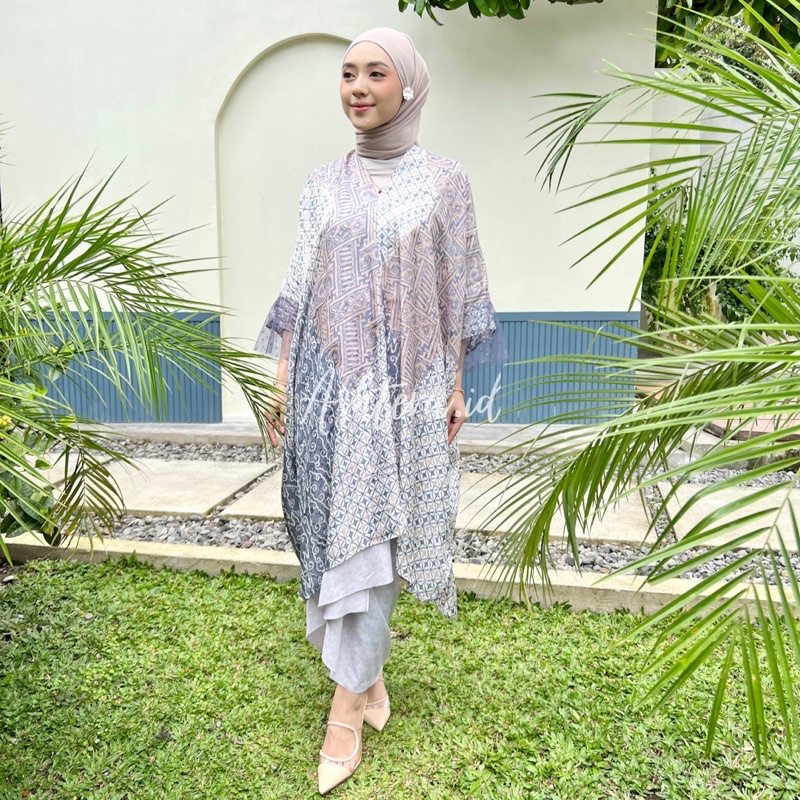 Jual HANDMADE BATIK CAP TANGAN READY STOCK) VISCOSE Dahayu Kaftan Set ...