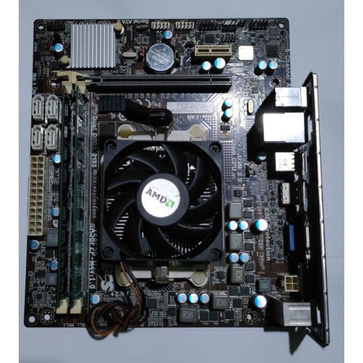 Jual paketan AMD A8 7600 4core 6gpu + mobo FM2+ | Shopee Indonesia