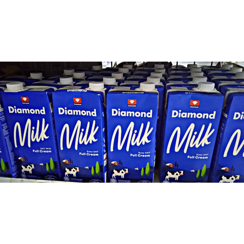 Jual Diamond Milk Full Cream 1Liter | Shopee Indonesia