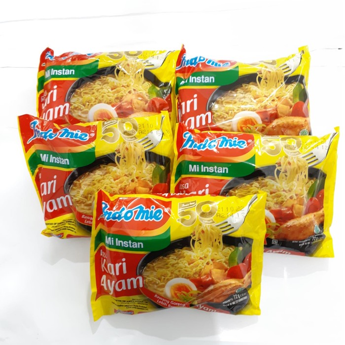 Jual INDOMIE KUAH KARI AYAM 72GR | Shopee Indonesia
