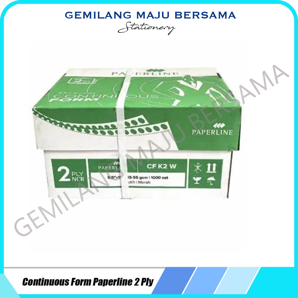 Jual Continuous Form / Kertas Komputer Paperline/PPL 9,5" x 11" 2 PLY ...