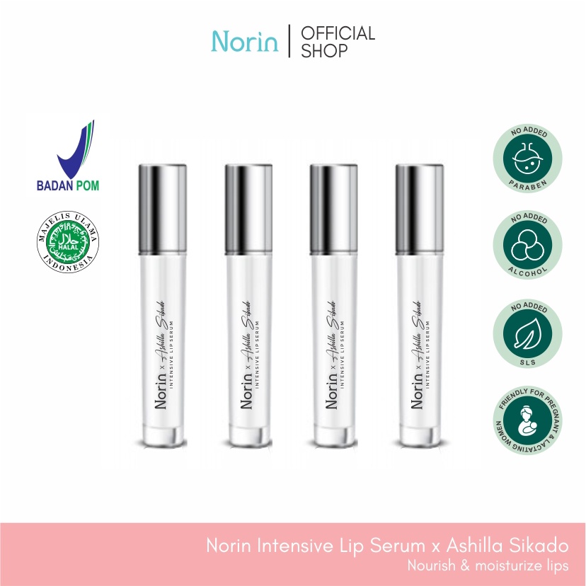 Jual Norin Intensive Lip Serum 4 Pcs | Shopee Indonesia