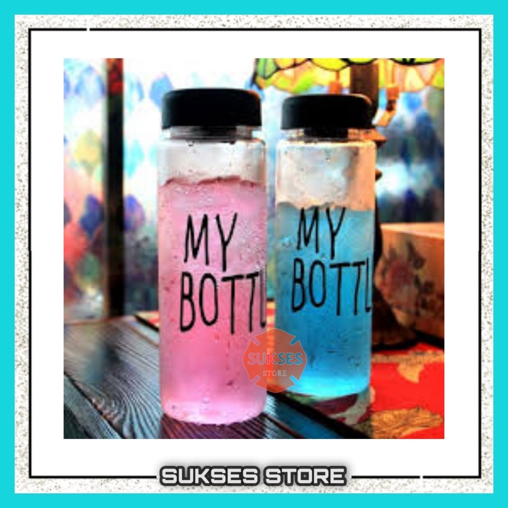 Jual MY BOTTLE / BOTOL MINUM / INFUSE WATER BOTTLE - Free Sarung (Pouch ...