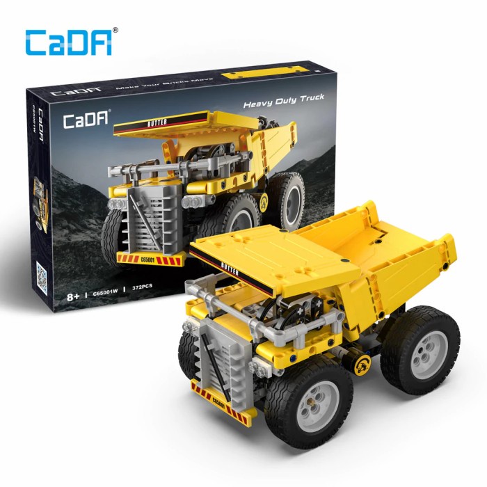 Jual Double E CaDA Bricks Mining Truck C65001W 372pcs Perfect Gift For ...