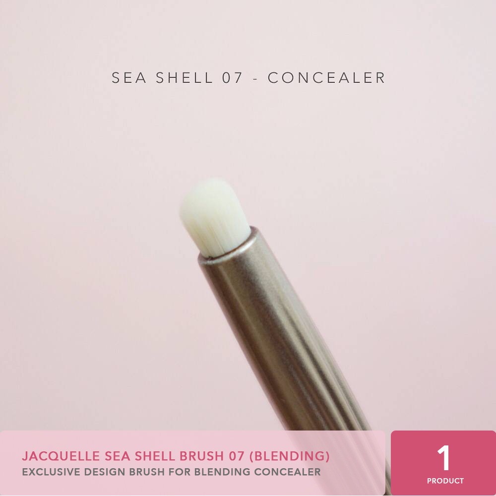 Jual Jacquelle Beauty Brush - Sea Shell Single Brush | Shopee Indonesia