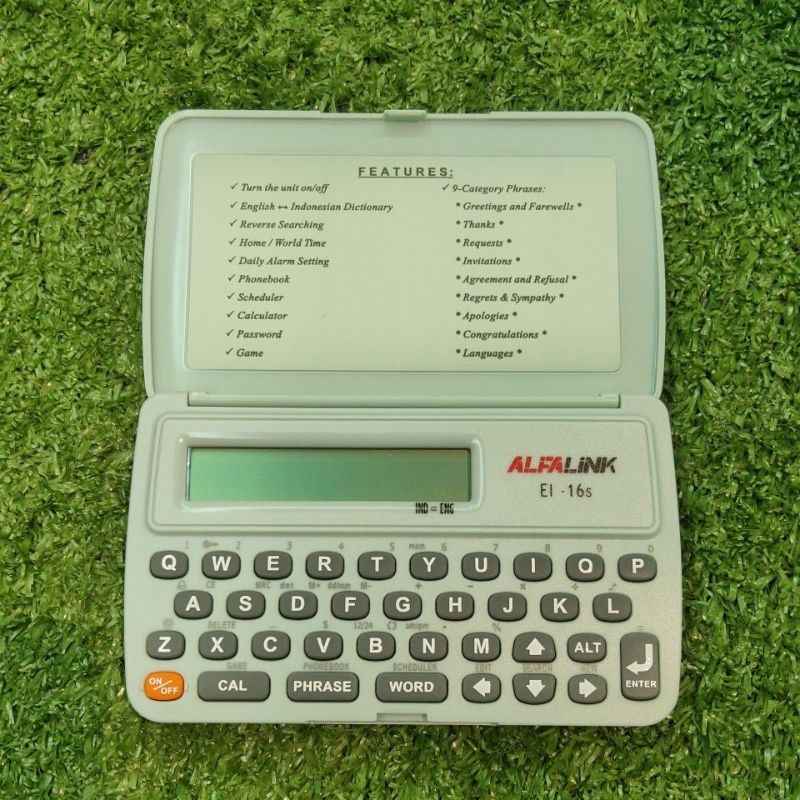 Jual Kamus Elektronik Alfalink Ei-16 S Garansi 1Tahun | Shopee Indonesia