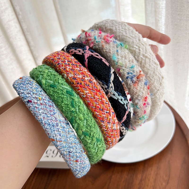 Jual Town Shell - mini bantal korean pattern head band / bando korea ...