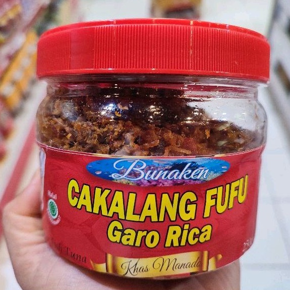 Jual Bunaken Abon Cakalang Fufu Garo Rica Asli Khas Manado ( Oleh - Oleh / Jajanan / Cemilan ...