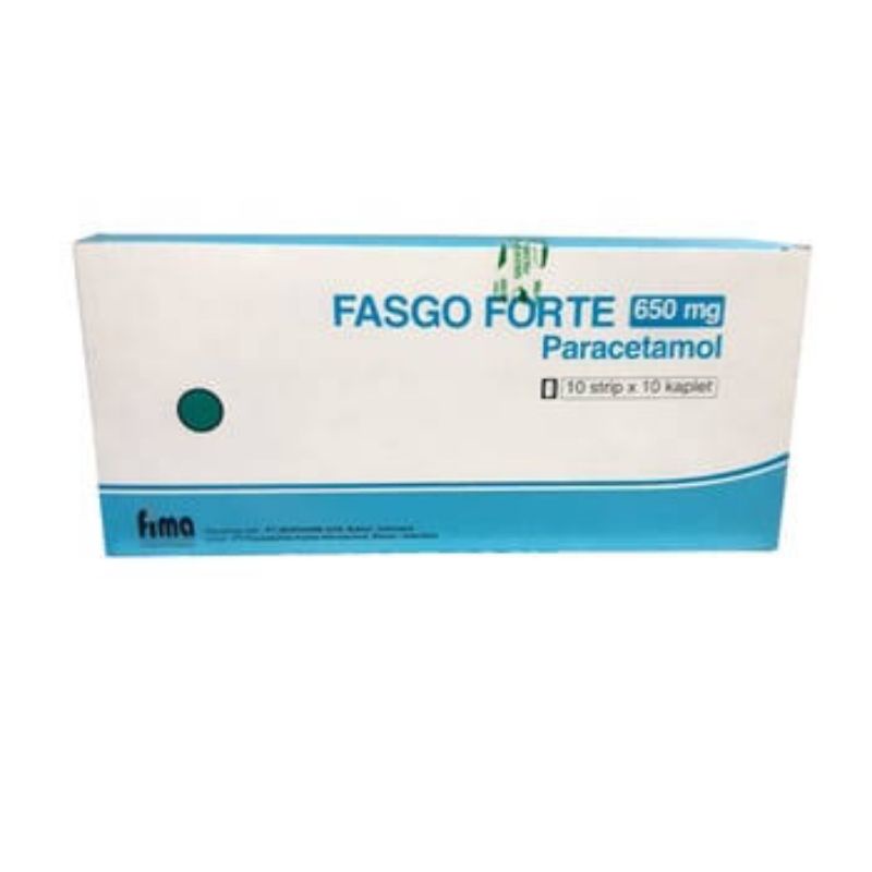 Jual FASGO FORTE (Paracetamol 650 mg) BOX | Shopee Indonesia