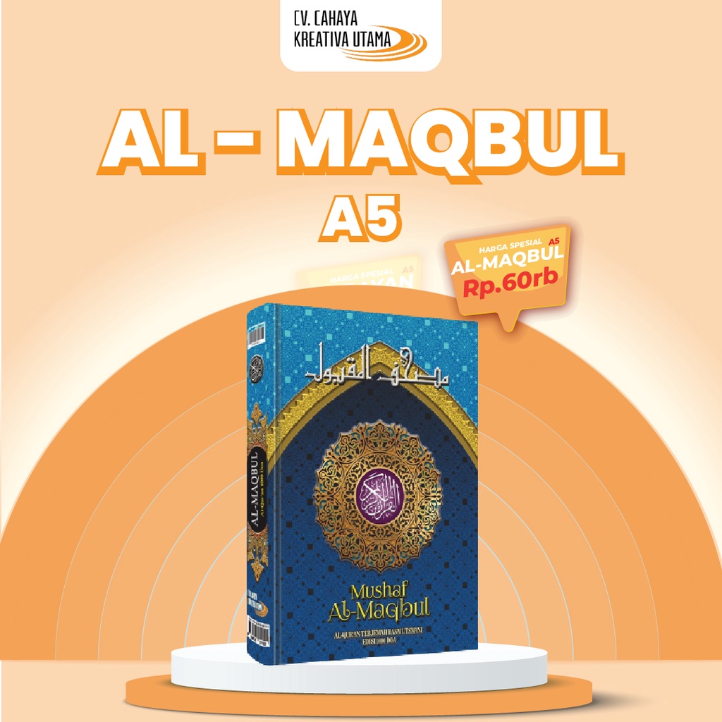 Jual AL-QURAN AL-MAQBUL A5 (Biru) | Shopee Indonesia