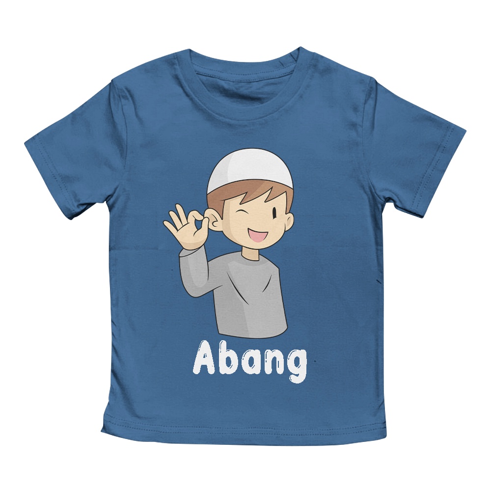 Jual Kaos Couple Family Lengan Panjang Lengan Pendek Anak Dewasa Kaos Seragaman Warna Deep Blue ...