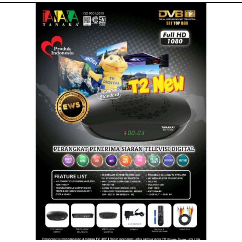Jual TANAKA ST TOP BOX / SET BOK TANAKA TERMURAH / SET TOP BOX TV ...