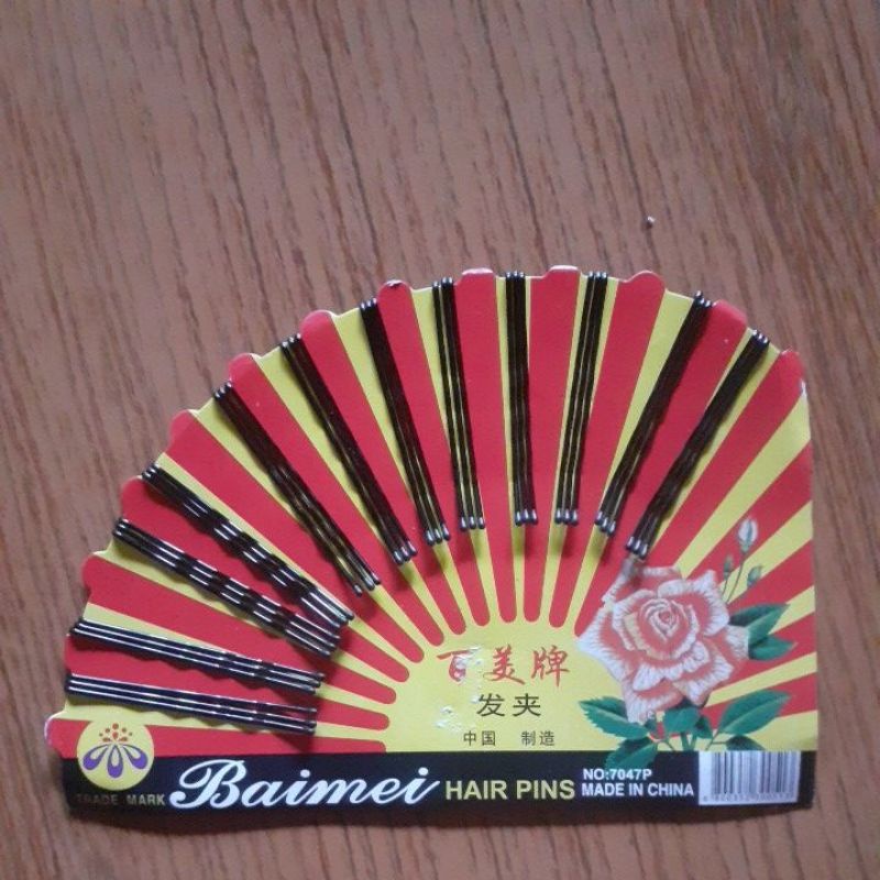 Jual Hair Grips warna hitam/jepit rambut mini lidi hitam (isi 36 pcs ...