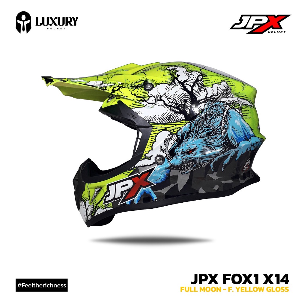 Jual Helm Keren - Helm JPX FOX1 - X14 - FullMoon - Helm FullFace ...