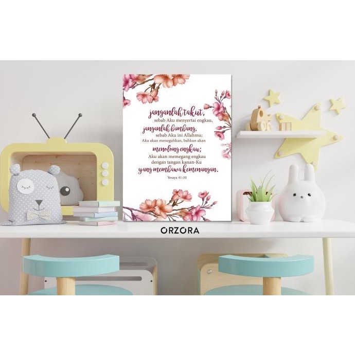 Jual Poster Kristen / Hiasan Dinding / Pajangan Dinding Rohani (A0567 ...