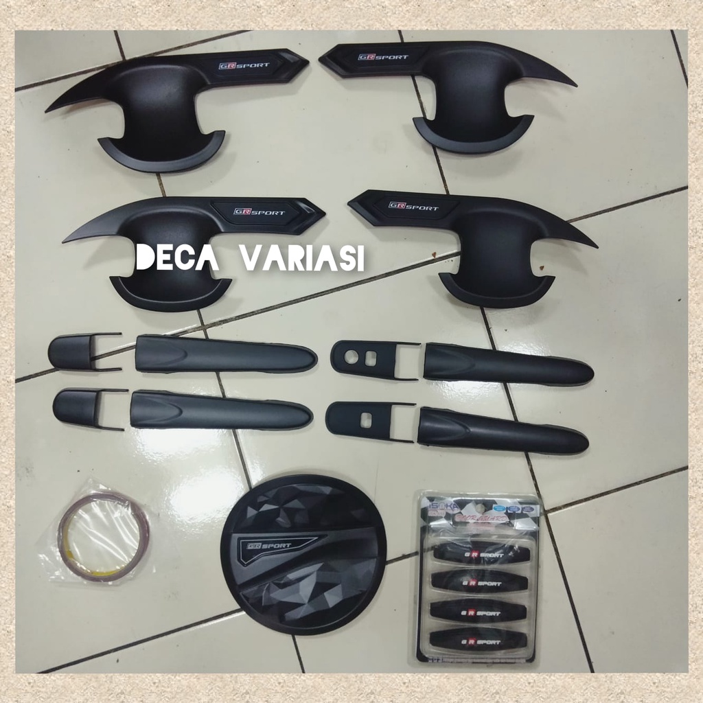 Jual Paket Outer Door Cover Handle Pegangan Pintu Tank Cover Door Guard All New Rush 2022 GR ...