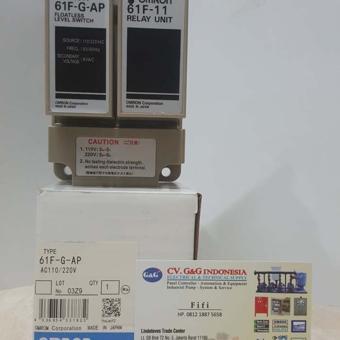 Jual FLOATLESS SWITCH 61FGAP/61F-G-AP WLC OMRON TERMURAH | Shopee Indonesia
