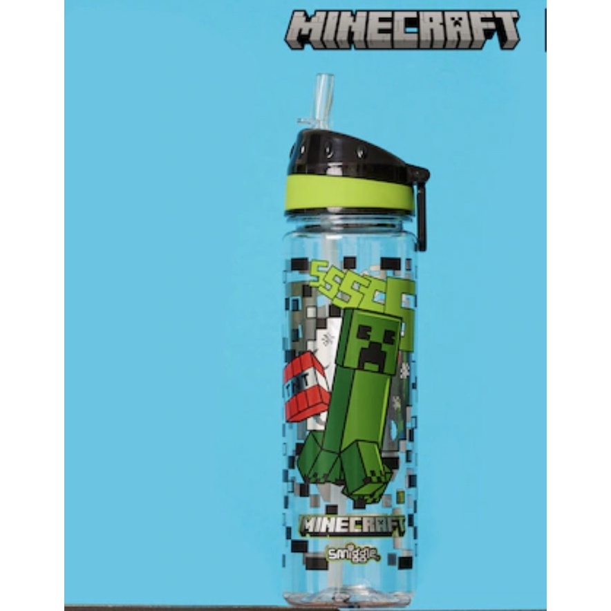 Jual Smiggle Minecraft Drink Bottle - Botol Minum Smiggle Original ...