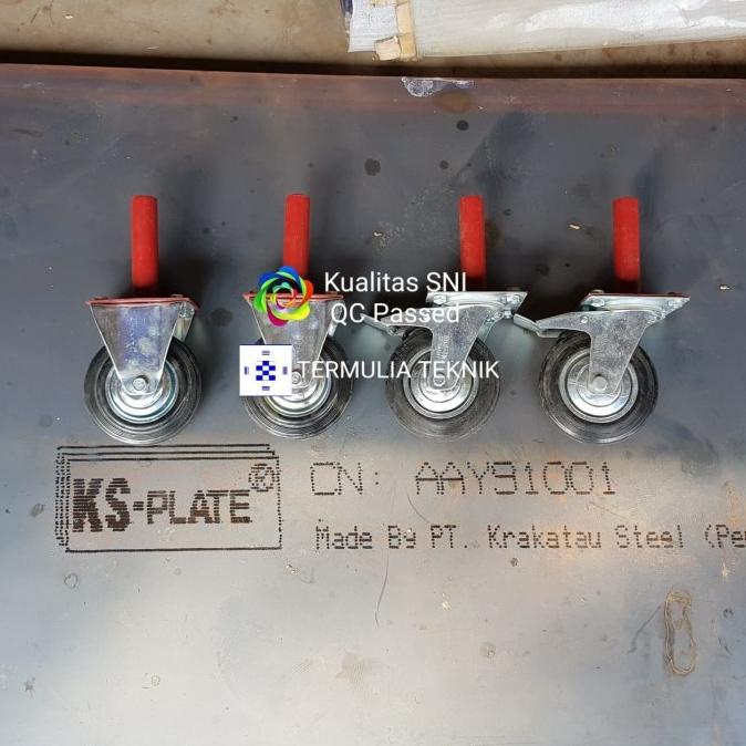 Jual Roda Scaffolding 1 Set, Steger, Perancah, Stager, Castor | Shopee ...
