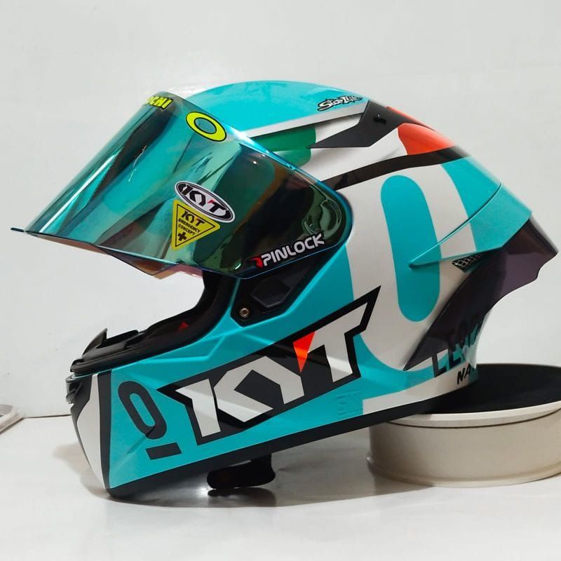 Jual Helm Full Face KYT TTC Dalla Porta Paket Ganteng Original SNI ...