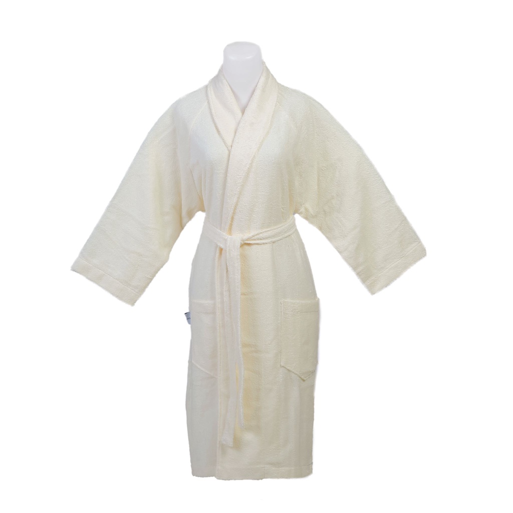 Jual Handuk Kimono Mandi Dewasa Pria Wanita Size L fit to XL Ivory ...