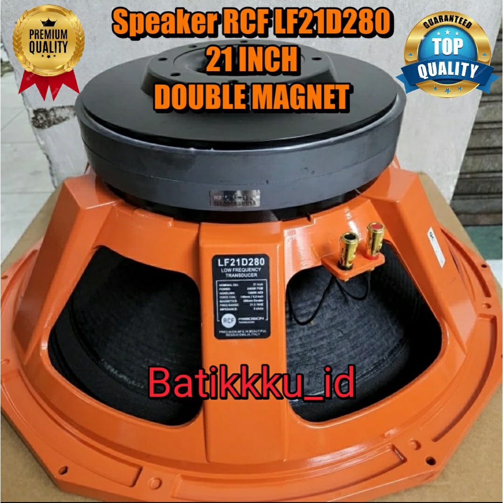 Jual Speaker Komponen RCF LF21D280 21 INCH DOUBLE MAGNET LF 21 D 280 ...