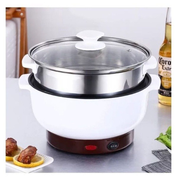 Jual [BISA COD] Panci Listrik Multifungsi Stainless Electric Pan Panci ...