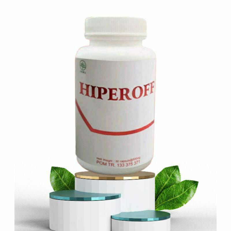 Jual [ COD ] Hiperoff Asli Obat Hipertensi Tekanan Darah Tinggi Stroke ...