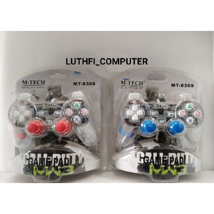 Jual M-Tech Original Gamepad stick Usb double / Single Getar ...