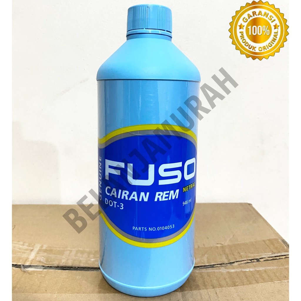 Jual Minyak Rem / Minyak Kopling / Brake Fluid DOT-3 Fuso Putih ...