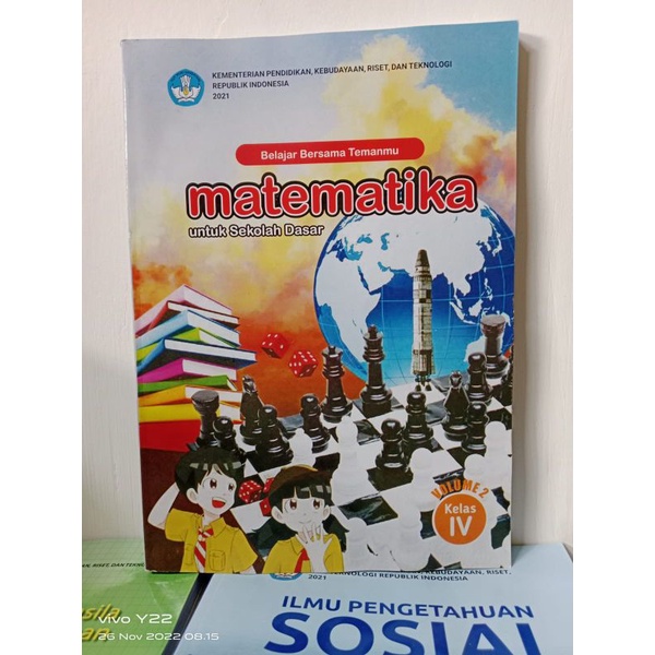 Jual Buku paket Matematika kelas 4 SD semester 2 kurikulum Merdeka 2021 ...