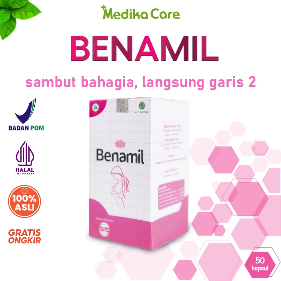 Jual Benamil Kapsul Penyubur Kandungan Obat Hamil Kapsul Promil Obat Cepat Hamil Kesuburan ...