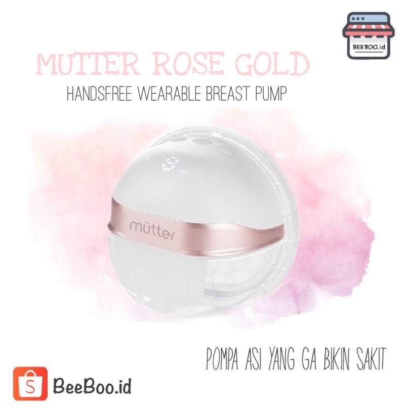 Jual [SEWA] Pompa Asi Mutter gold ROSE GOLD NEW Handsfree wearable ...