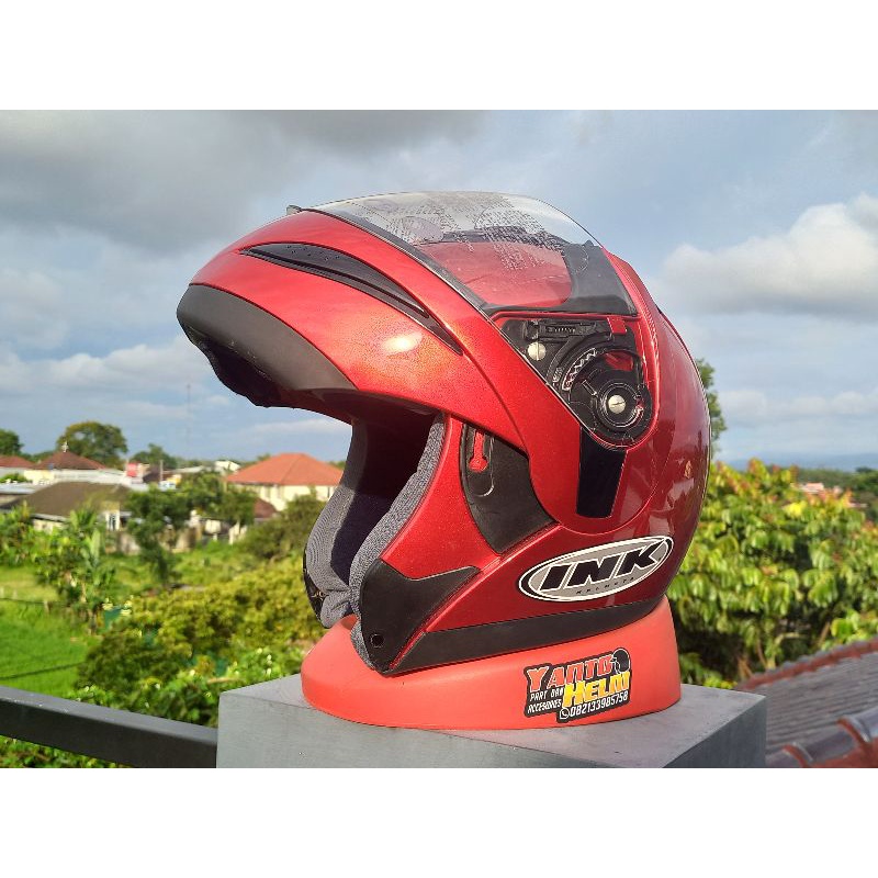 Jual HELM INK TOP GUN MODULAR FLIP UP || INK MODULAR TOP GUN ...